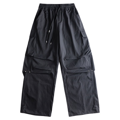 AOGZ工装裤直筒伞兵裤机能风裤子