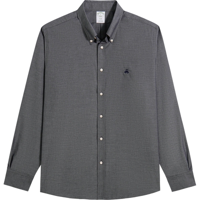 布克兄弟男士薄款纯棉衬衫