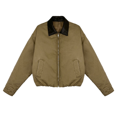 weave工装主义浅咖色夹克