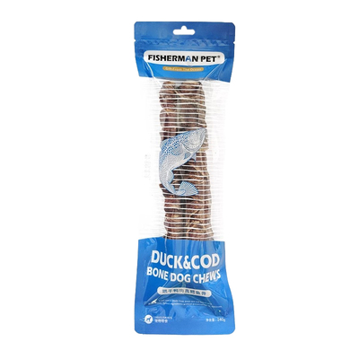 渔夫牧场鸭肉鳕鱼骨狗狗磨牙零食