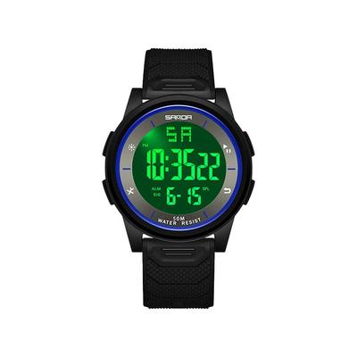 光能太阳能充电户外运动手表防水