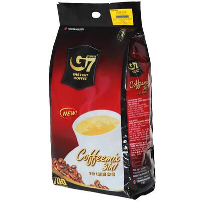 进口越南中原g7黑咖啡100包