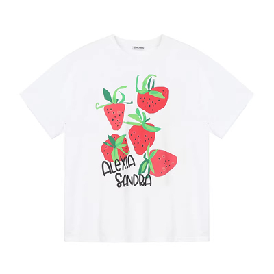 AlexiaSandra草莓时尚女士T恤