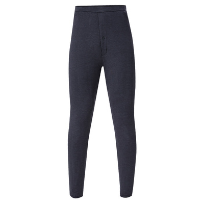 中厚蚕丝羊毛石墨烯修身保暖裤冬