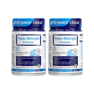 【自营】澳洲lifespace益倍适成人超感益生菌960亿胶囊呵护肠胃