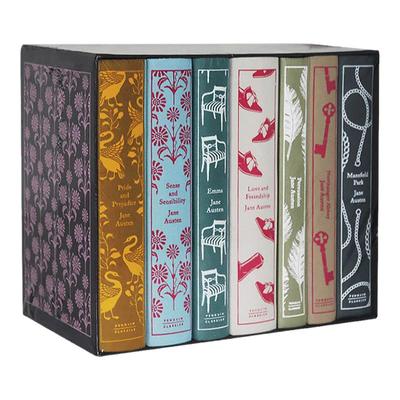 英文原版 Jane Austen The Complete Works Penguin Classics 简奥斯汀全集 7册 精装收藏版 企鹅经典 理智与情感 傲慢与偏见