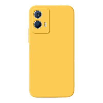 适用IQOOU5手机壳vivoiqoou5x新款u5e液态vivo硅胶iQOO黄色保护套vivoiqu防摔iq00男vivou女iqu爱酷V2165A软