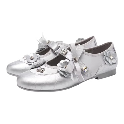 星期六2026春季新百搭时尚低跟圆头蝴蝶结玛丽珍鞋女鞋SSE1111040