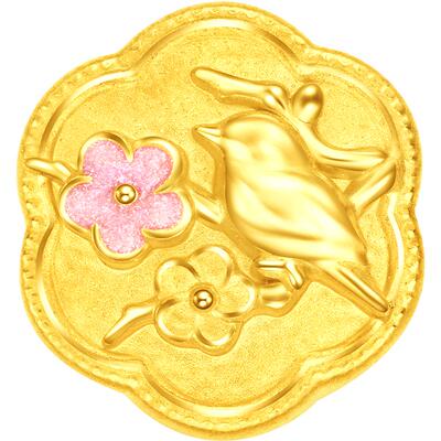 周大福SOINLOVE黄金转运珠