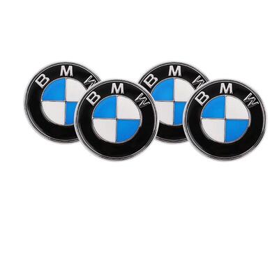 适用宝马轮毂盖1系新3系5系7系车轮标Z4X1X3X4X5X6轮胎中心盖标志