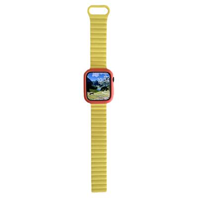 磁吸硅胶保护壳适用iwatch表带