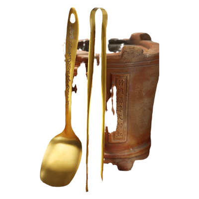 围炉煮茶工具工具烤茶钳夹碳铜