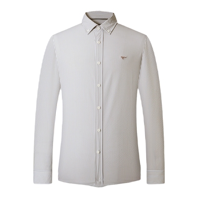 春季男士长袖衬衫七匹狼