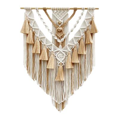 造物森活编织挂毯背景装饰跨境