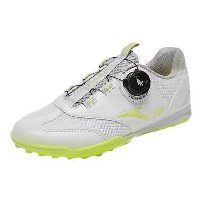 Joma旋钮无鞋带儿童足球鞋追风