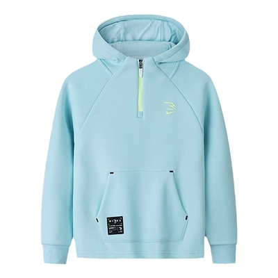 Nike 3brand儿童装男童加绒卫衣2025冬季新款洋气上衣棉N32442034