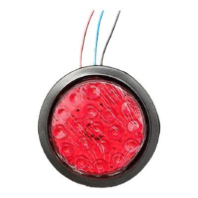 中集挂车后尾灯24vled拖车圆形