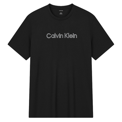 CK男士休闲圆领短袖T恤