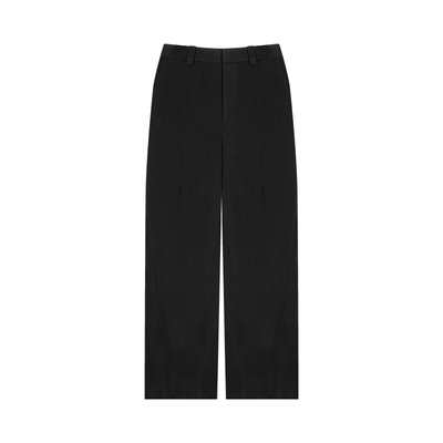 Unawares.斜向分割弯刀阔腿裤