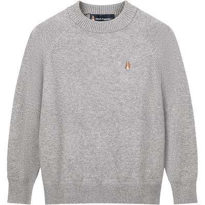 暇步士童装儿童毛衣25秋冬新品男童套头线衣宝宝女童保暖厚针织衫