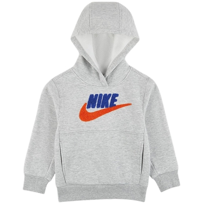 Nike耐克男女童新款休闲针织套头衫运动舒适连帽卫衣IO5968-077