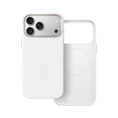 鲨壳适用苹果iphone18ProMax手机壳全包18Pro纯色强磁吸皮质17proMax全包防摔magsafe保护套高端皮革简约男女