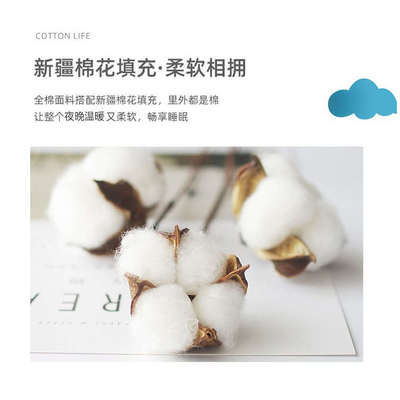 新疆长绒棉手工绗缝幼儿园纯棉花被芯褥子婴儿里外全棉学生床垫被