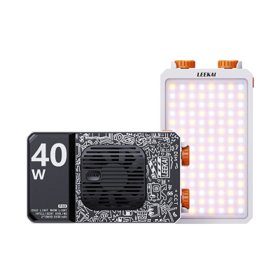 力凯P40双色温便携式补光灯40W