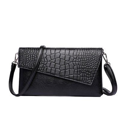 新款女士鳄鱼纹名媛风单肩包