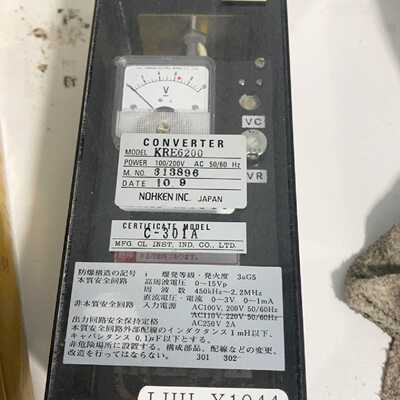 【请询价】日本NOHKEN诺肯电压转换器KRE6200，10年产，型号