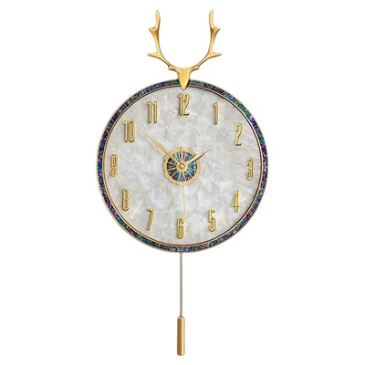 TIMESS钟表挂钟电波钟