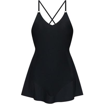 BE范德安ANNA性感露背连体泳衣裙