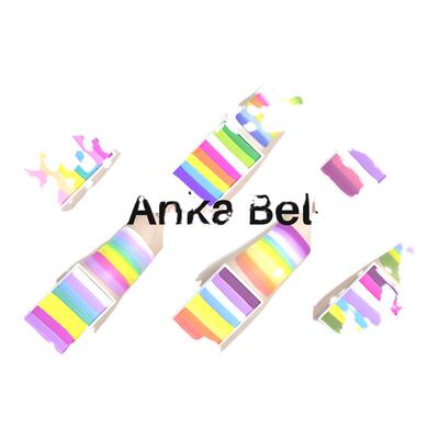Ankabella多色脸彩人体面部彩绘颜料套餐水溶性儿童彩虹盘易清洗