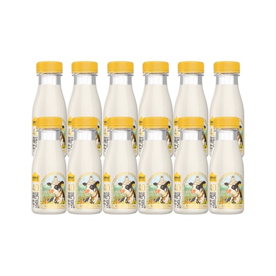 认养一头牛冷藏奶低温原生高钙牛乳200ml*12瓶新鲜牛奶
