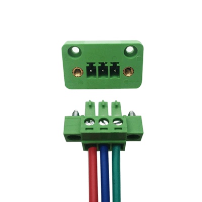 穿墙式插拔接线端子公母接线端子