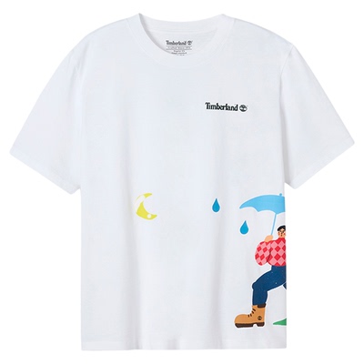 添柏岚官方男女同款短袖T恤