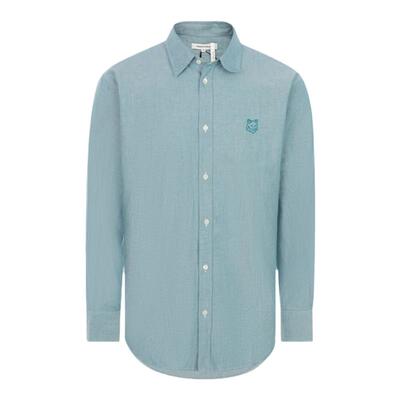 MAISONKITSUNE全棉长袖衬衫