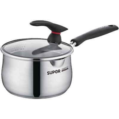 苏泊尔304不锈钢奶锅家用