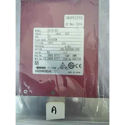 HoribaSTECD219SCTCO200SCCMLam788429200流量计未使用Jp96312