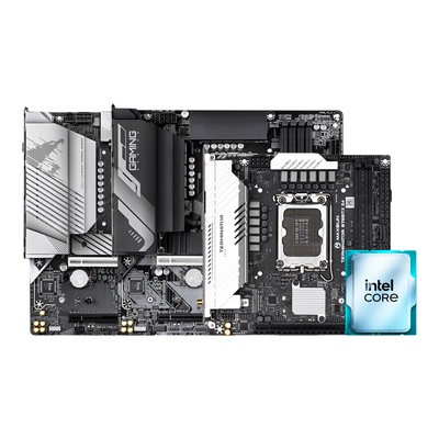 英特尔I5 14600KF 14600K技嘉Z790M小雕妹铭瑄B760ITX主板CPU套装