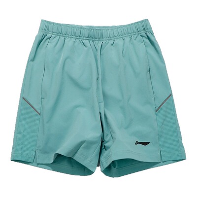 李宁运动裤男子2025夏季新款百搭凉爽透气反光速干短裤子AKSV089