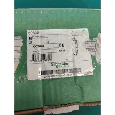 下单前咨询施耐德 CCT640（59632），VT电压连接器模块罗马尼