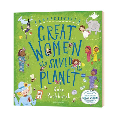 拯救地球的伟大女性 Fantastically Great Women Who Saved the Planet 英文原版名人百科 进口儿童绘本英语书籍
