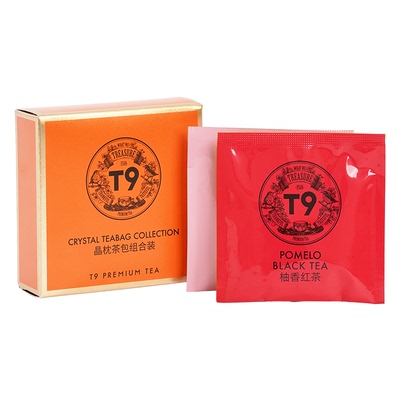 【U先试用】T9白桃乌龙茶柚香红茶晶枕茶包组合装2.5g*2包