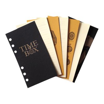 timebox活页本内芯a625k80g米黄