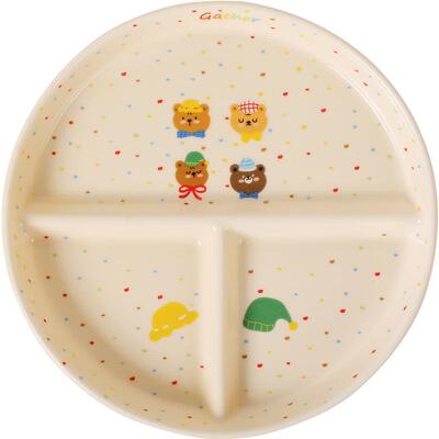 川岛屋分格餐盘儿童餐盘女孩男孩