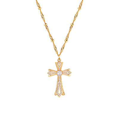 FETTTERO旗舰店十字架项链女款