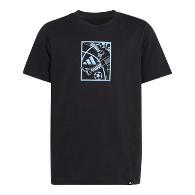 Adidas/阿迪达斯正品FOTBALT-SHIRTJUNIOR短袖经典运动T恤KA0544