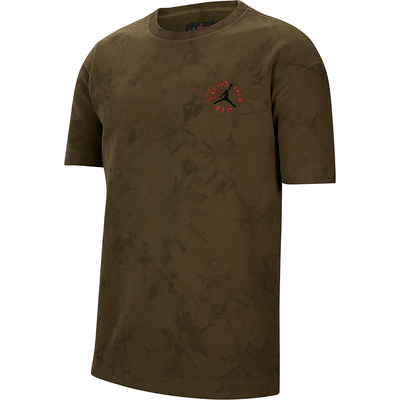 耐克男士印花透气绒面短袖T恤