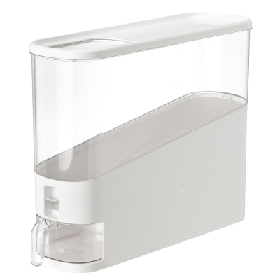 懒角落窄缝按压米桶家用